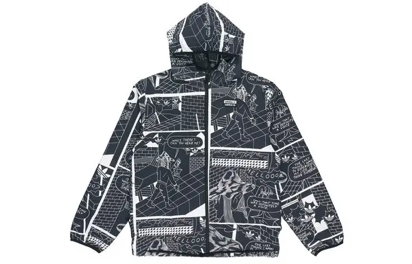 Adidas Originals R.y.v. Graphic Windbreaker