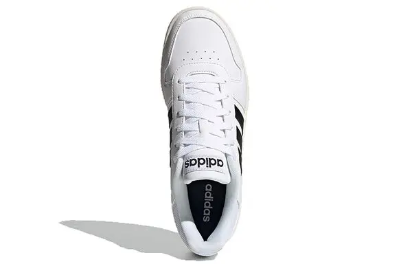 Adidas Hoops 2.0 Low Top Sneakers - White/black