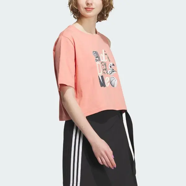 Adidas Neo Graphic T-shirt - Pink