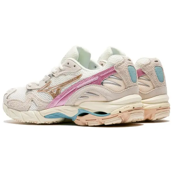 Mizuno Wave Rider 'kosei Pack' Sneakers - Beige/pink