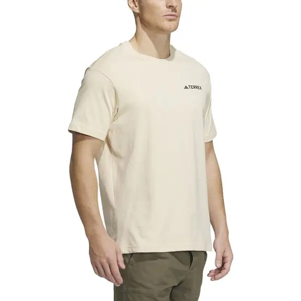 Adidas Graphic T-shirt Asia Sizing - Beige