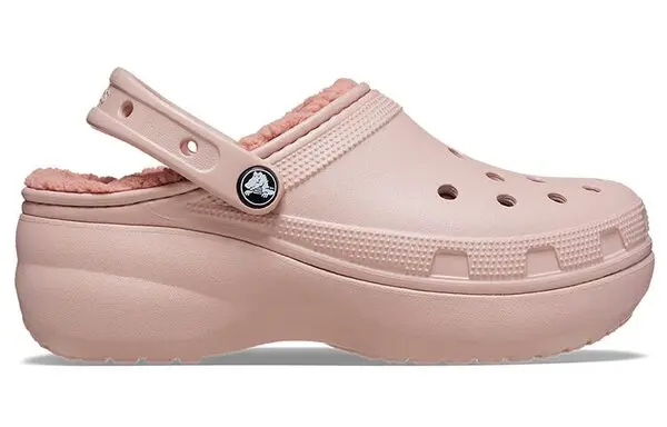 CROCS Classic Lined Clogs - Pink