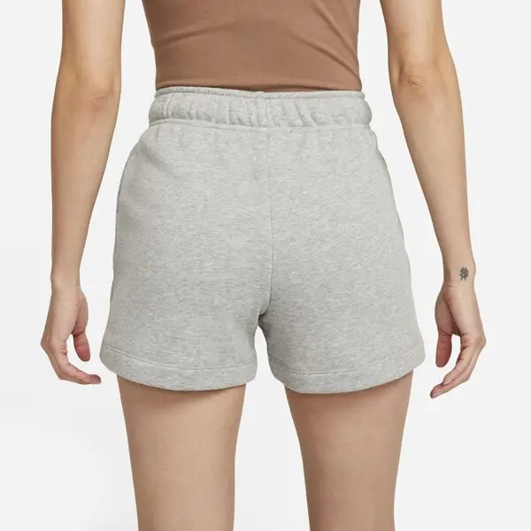 Nike Club Fleece Mid-rise Shorts - Grey