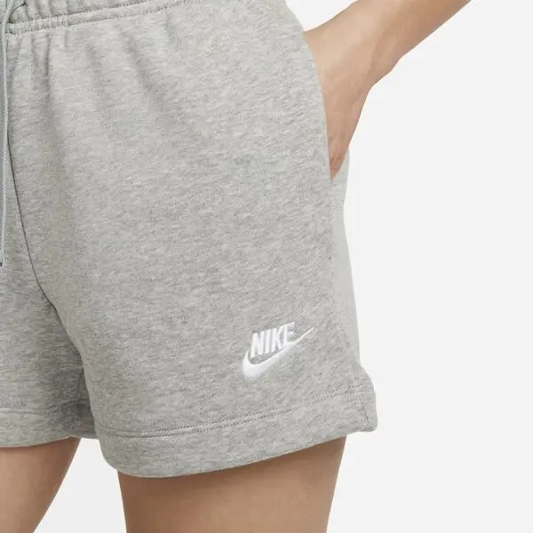 Nike Club Fleece Mid-rise Shorts - Grey