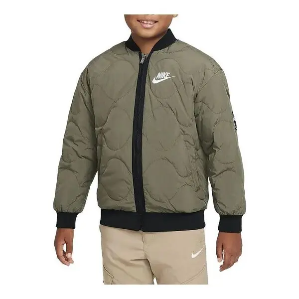 Nike Quilted Bomber Jacket