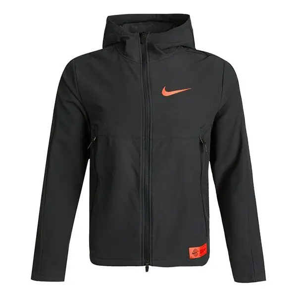 Nike Protection Woven Hooded Jacket - Black