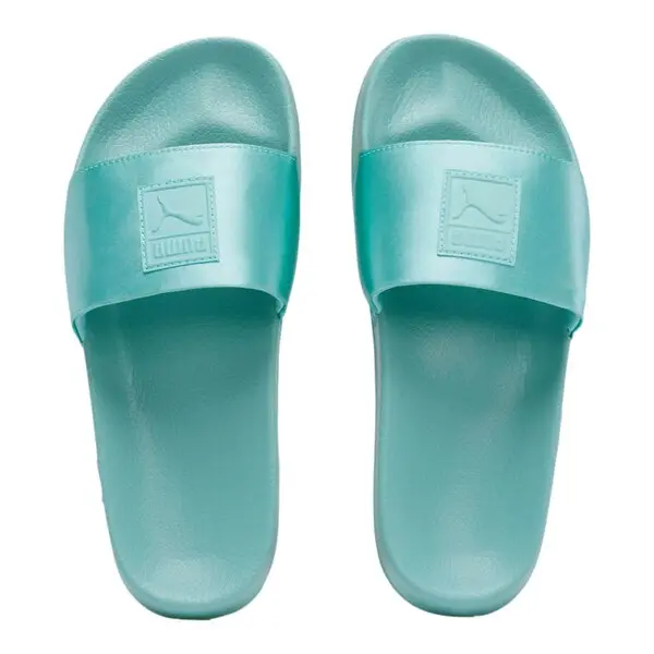 PUMA Leadcat Satin Slides - Green