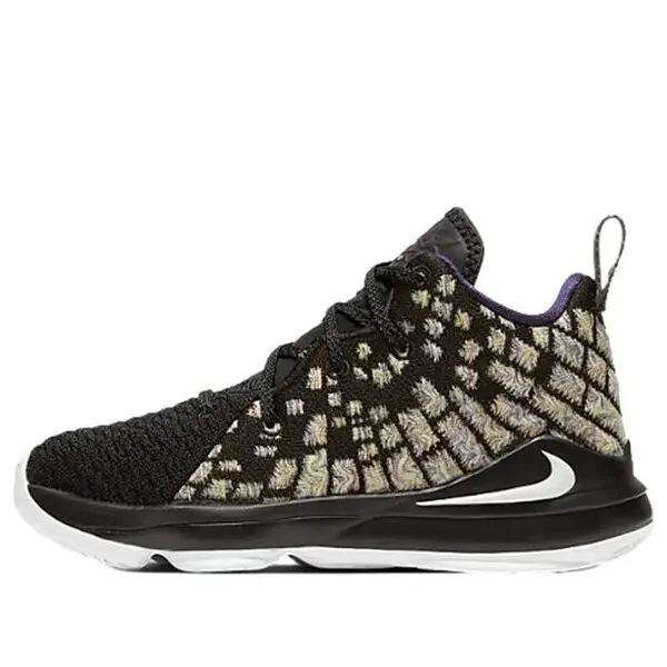 Nike Lebron 17 "lakers" Athletic Sneakers - Black