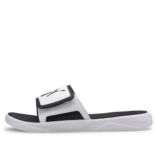 PUMA Royalcat Comfort Slides - White/black