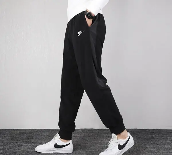 Nike Solid Color Casual Sports Long Pants