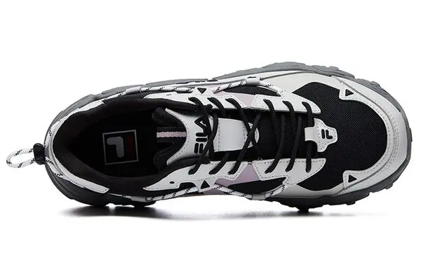 FILA Fluid Low Top Sneakers - Gray/black