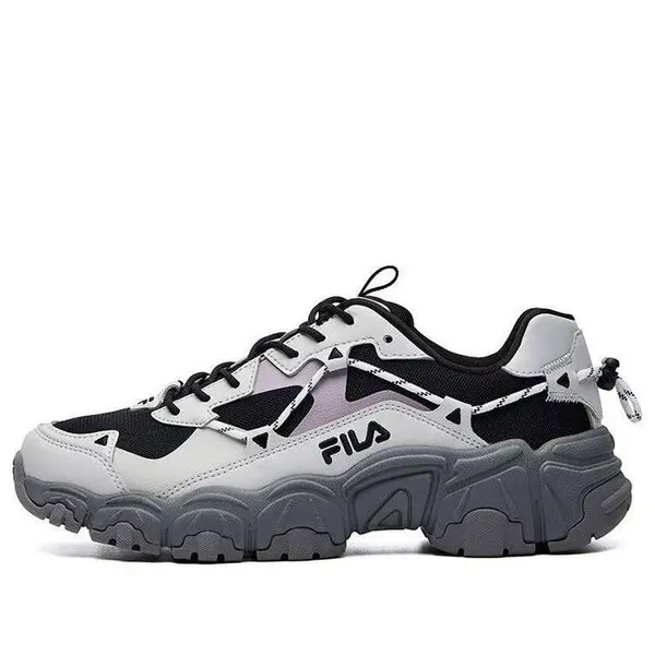 FILA Fluid Low Top Sneakers - Gray/black