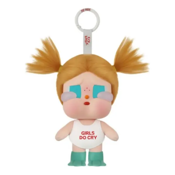POP MART Crybaby Vacation Mode On Series Vinyl Plush Pendant 'glug-glug - Multi-color