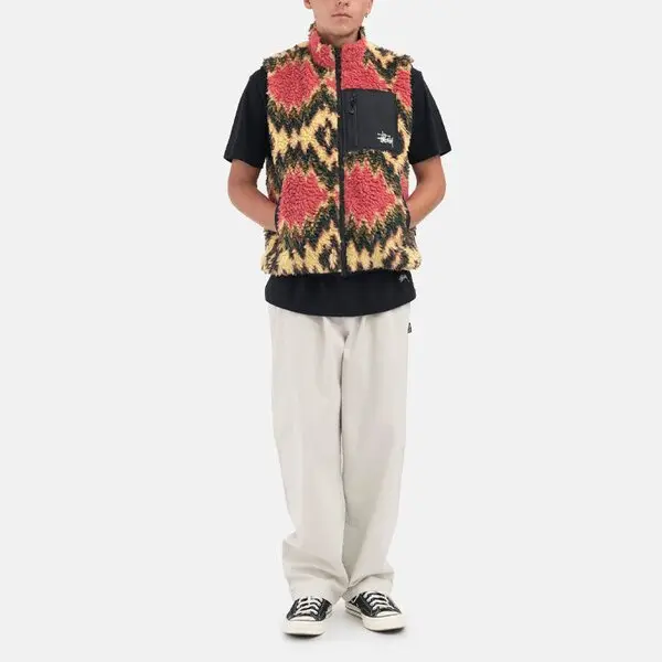 StÜssy Sherpa Vest - Multi-color