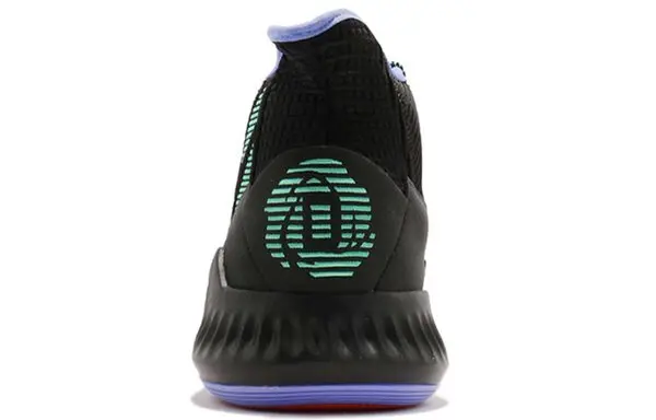 Adidas D Rose 9 High Top Athletic Sneakers - Black