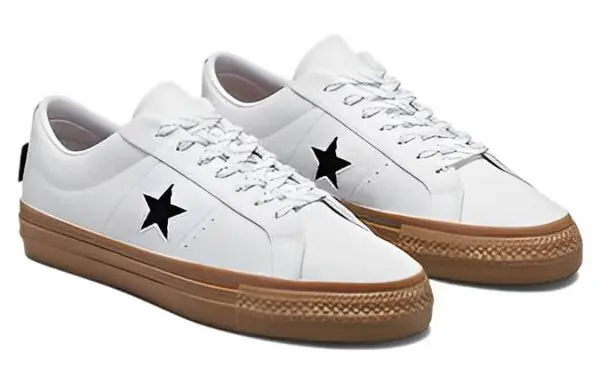 CONVERSE One Star Pro Low Top Sneakers - White/black