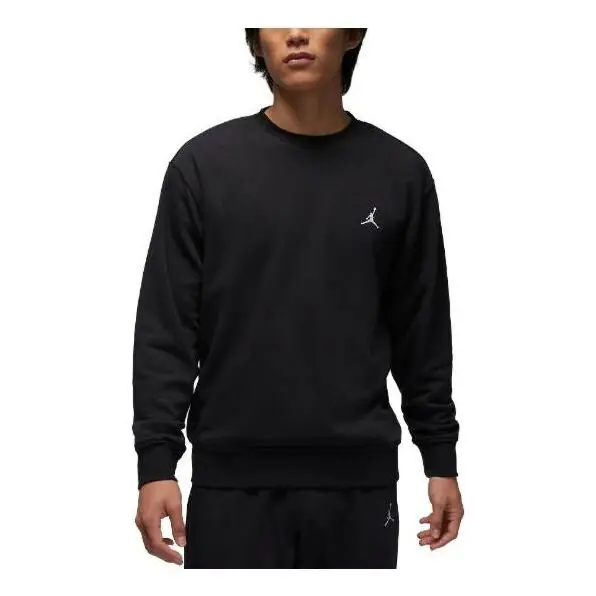 JORDAN Essentials Sweatshirt 'black - Black/multi-color