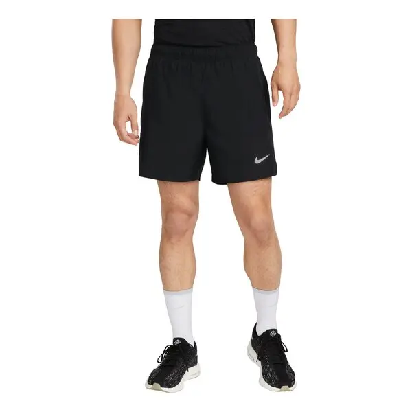 Nike Dri-fit Challenger 5" Brief-lined Versatile Shorts - Black