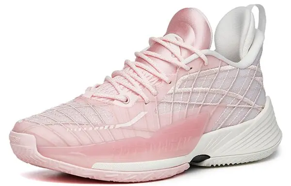 ANTA Light Horseman 3 Athletic Sneakers - Pink/white