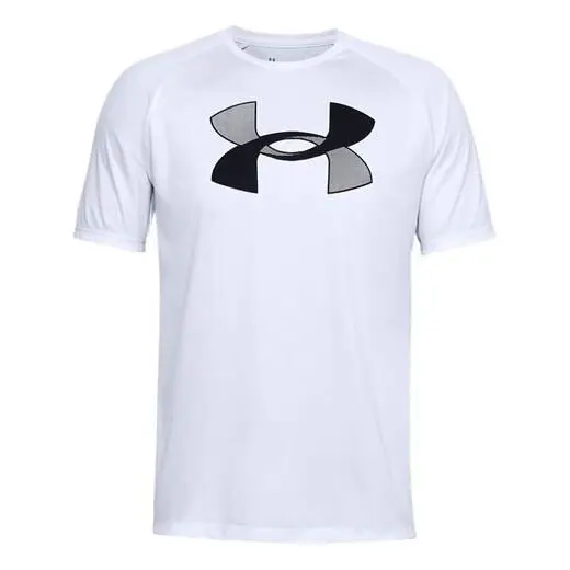 Under Armour Tech Big Logo Printing T-shirt - White