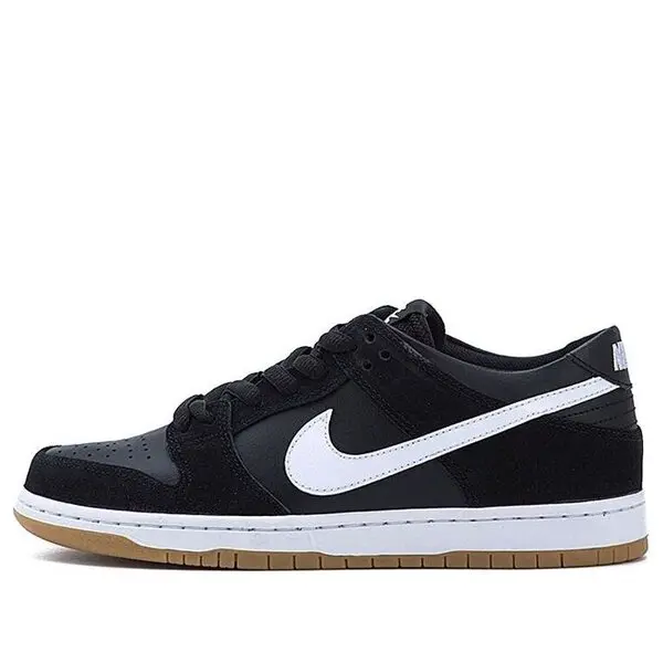 Nike Zoom Sb Dunk Low Pro 'black Gum - Black/white