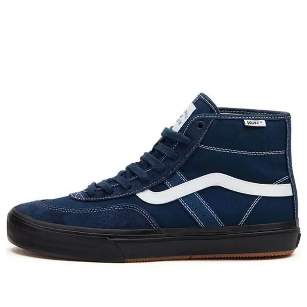 VANS Crockett High Vcu Lace Up Sneakers - Blue/white