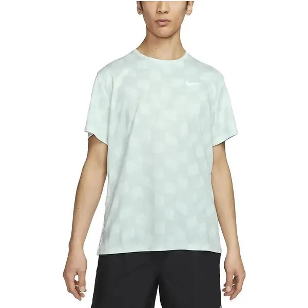 Nike Dri-fit Miler Short-sleeve Running Top