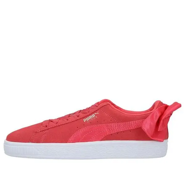 PUMA Suede Bow Low Top Sneakers