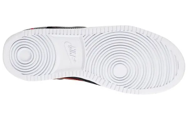 Nike Court Vision Low Premium Sneakers - Black/silver