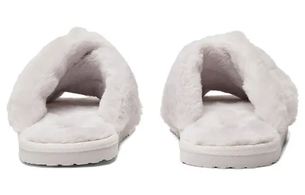 PUMA Fluff X Strap Slide - White