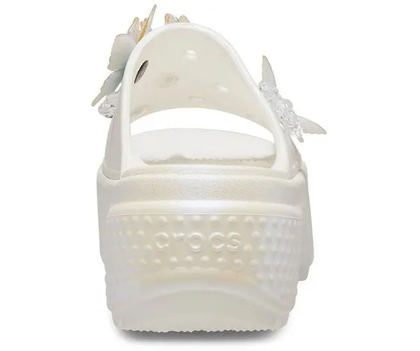 CROCS Embellished Platform Slides