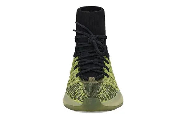 Adidas Yeezy Basketball Knit High Top Sneakers - Blue/black