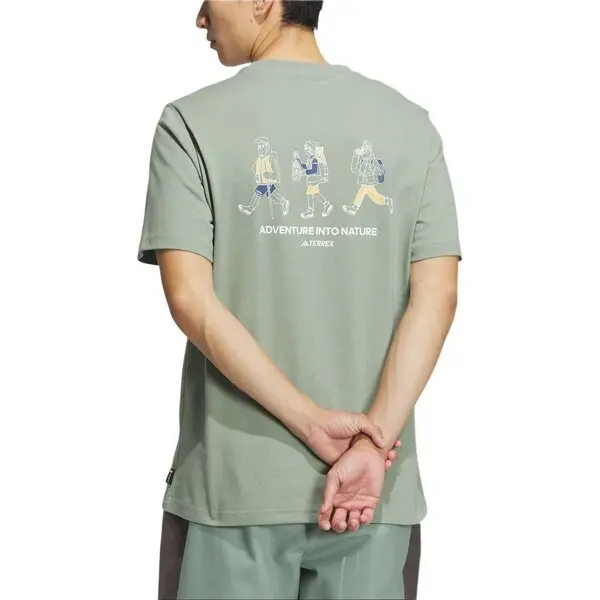 Adidas Graphic T-shirt Asia Sizing - Green