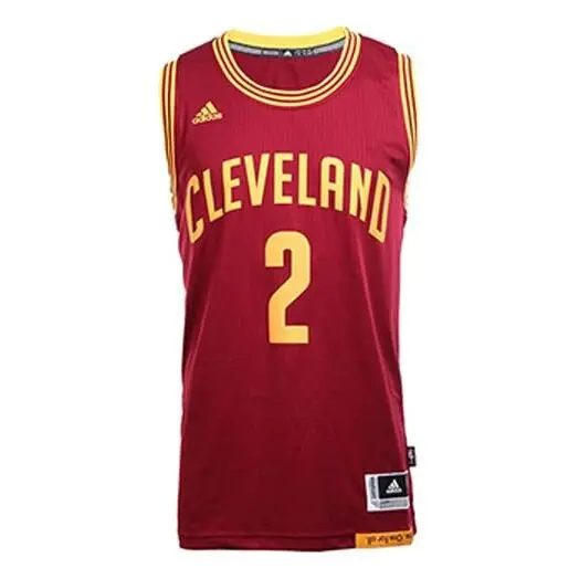 Adidas Cleveland Cavaliers Kyrie Irving #2 Replica Basketball Jersey - Red