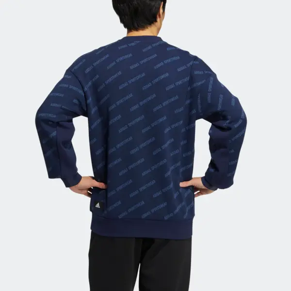 Adidas Monogram Crewneck Sweatshirt