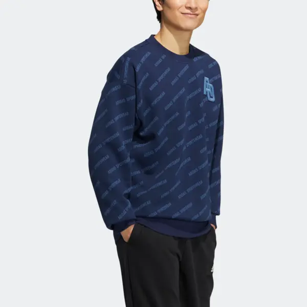Adidas Monogram Crewneck Sweatshirt