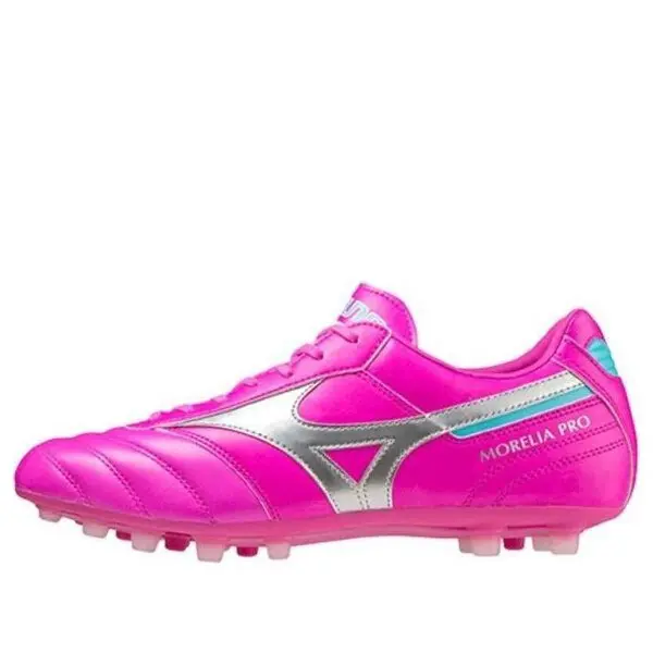 Mizuno Morelia Pro Ag Soccer Cleats - Pink