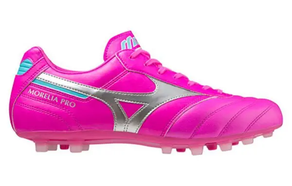 Mizuno Morelia Pro Ag Soccer Cleats - Pink