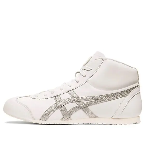 Onitsuka Tiger Mexico Mid Runner Sneakers - White Gray