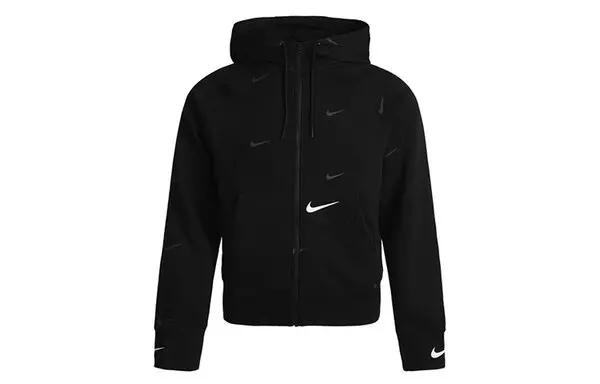 Nike As Swoosh Fz Sbb Hoodie - Black