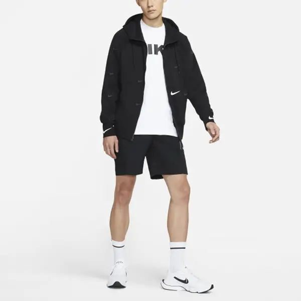 Nike As Swoosh Fz Sbb Hoodie - Black