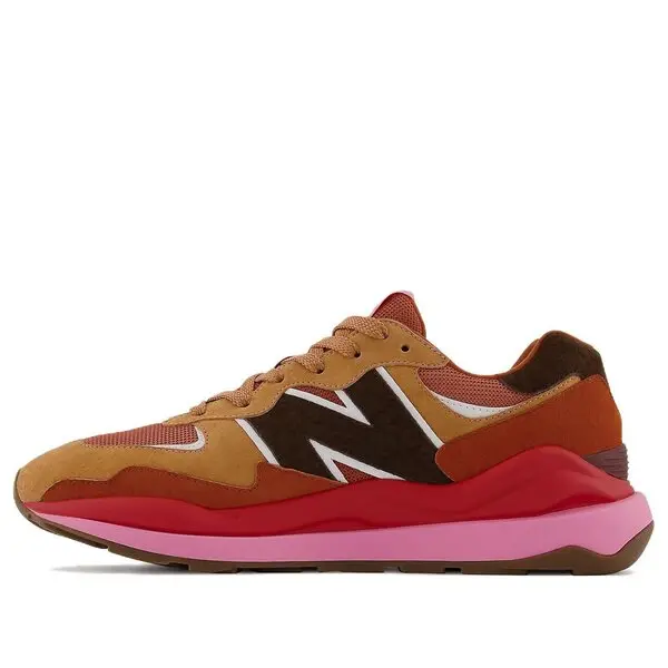 NEW BALANCE 57/40 "brown Pink Red" Sneakers - Brown/pink
