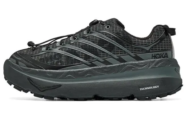 Hoka One One Mafate Origins Athletic Shoes - Black