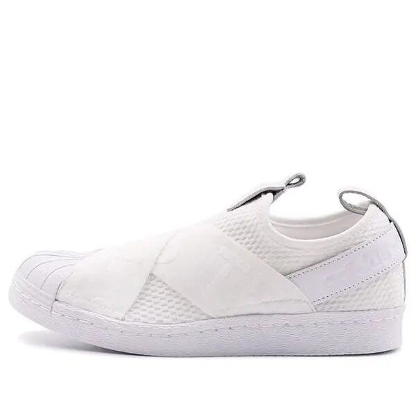Adidas Superstar Slip-on Sneakers - White