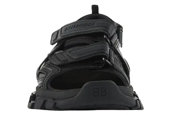 Balenciaga Track Sandal - Black