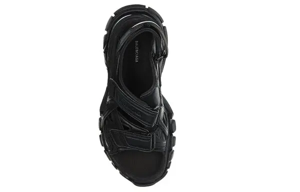 Balenciaga Track Sandal - Black