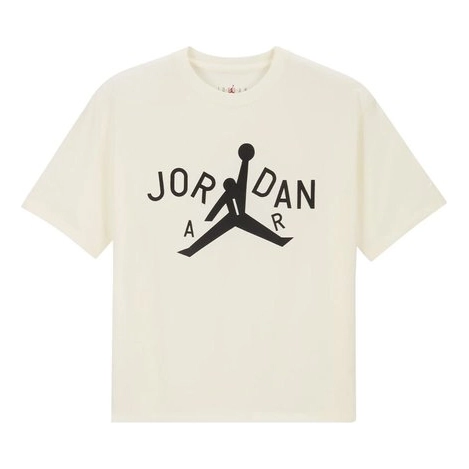JORDAN X Nina Chanel Abney Tee 'cream - White/black