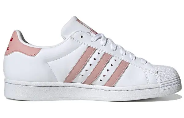 Adidas Originals Superstar Sneakers - Pink/white