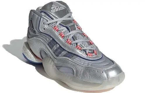 Adidas 98 Crazy Byw 'silver Metallic' Sneakers - Golden Silver