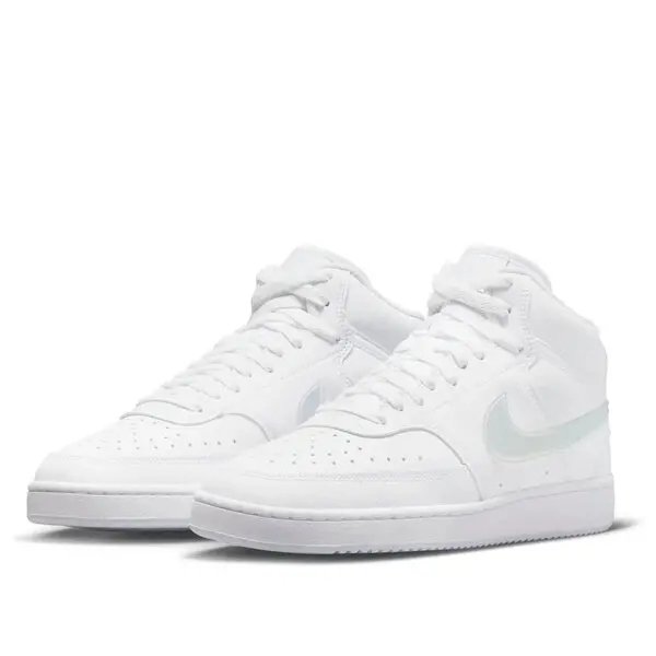 Nike Court Vision Mid Iridescent Sneakers - White